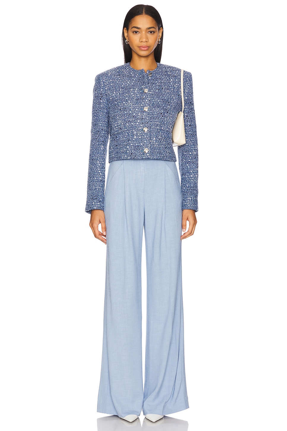 ANINE BING Amber Jacket in Blue | REVOLVE