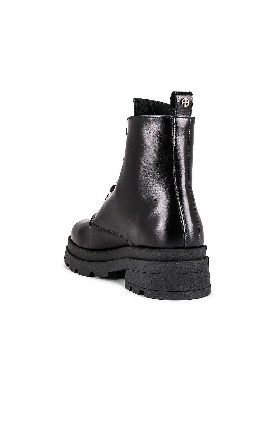 ANINE BING Luc Combat Boot in Black | REVOLVE