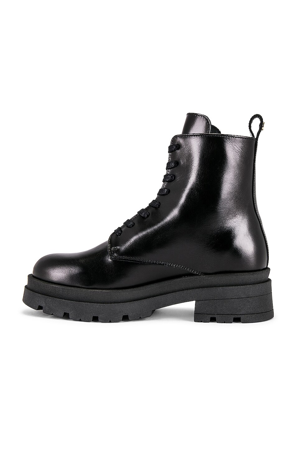 ANINE BING Luc Combat Boot in Black | REVOLVE