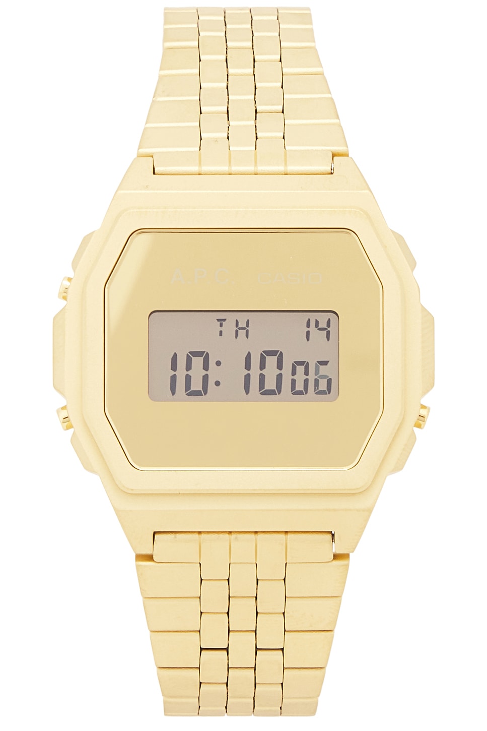 A.P.C. Montre Casio Watch in Gold | REVOLVE