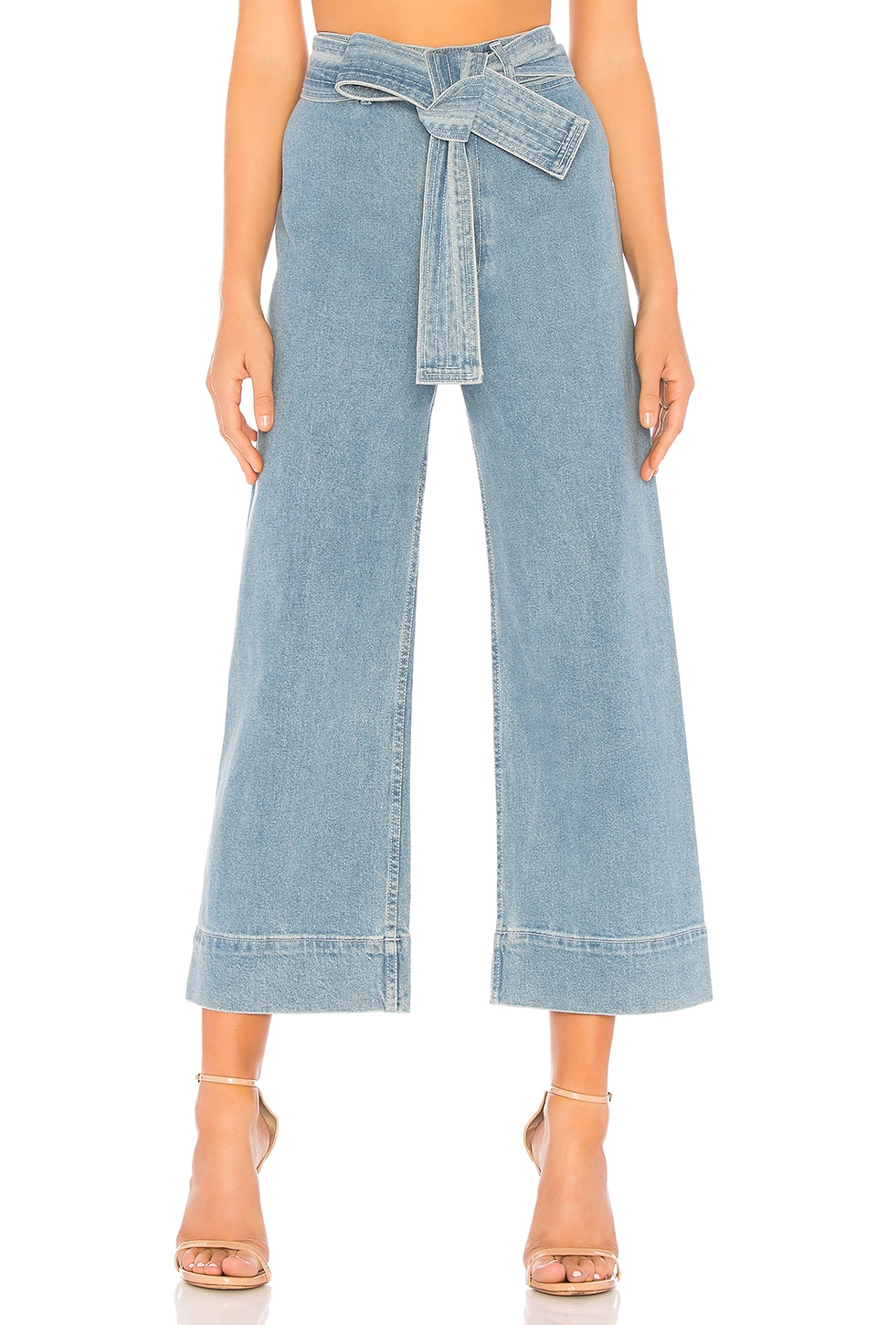 APIECE APART Denim Merida Pant in Light Wash | REVOLVE