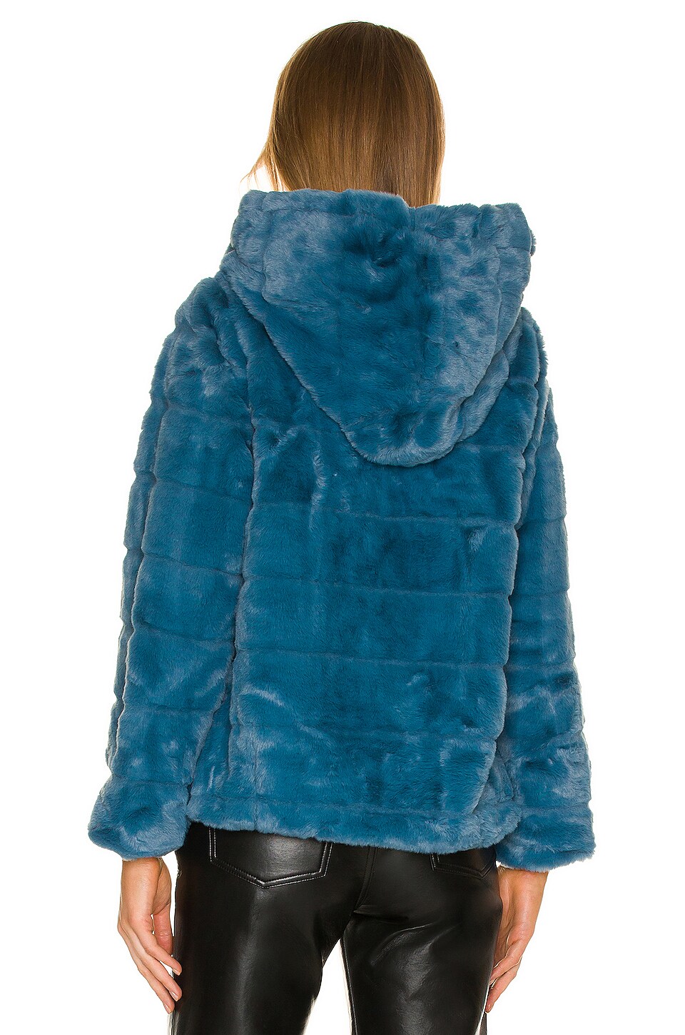 Apparis Goldie 4.0 Faur Fur Jacket in Stone Blue | REVOLVE