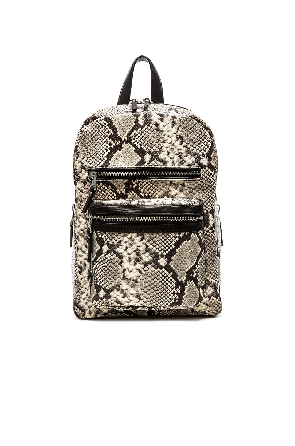 Ash Python Danica Medium Backpack in Natural & Black | REVOLVE