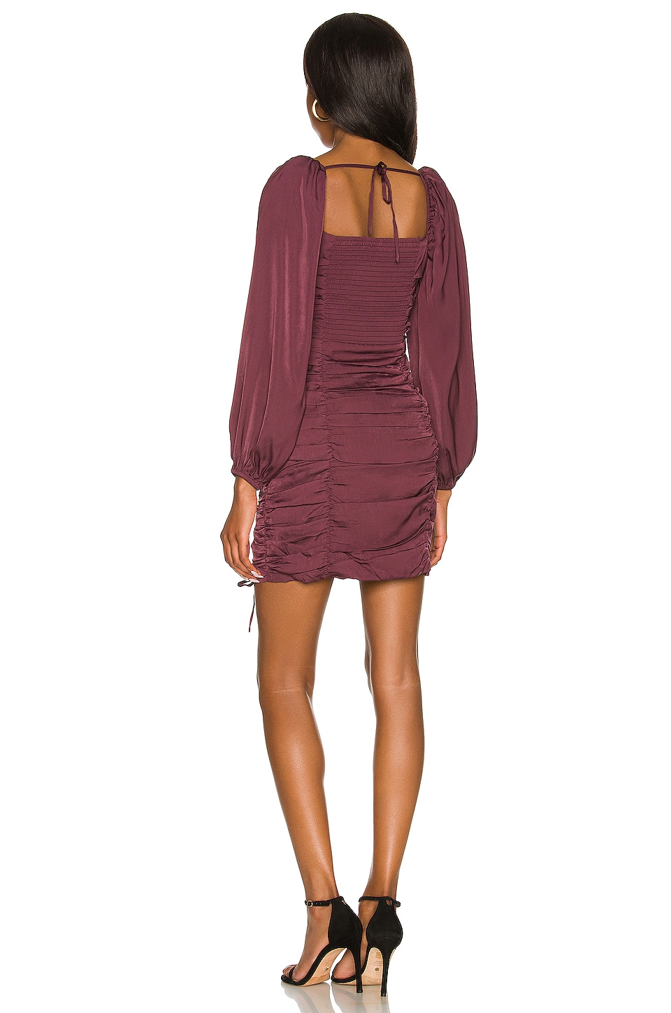 Astr The Label Mardi Dress In Eggplant Revolve