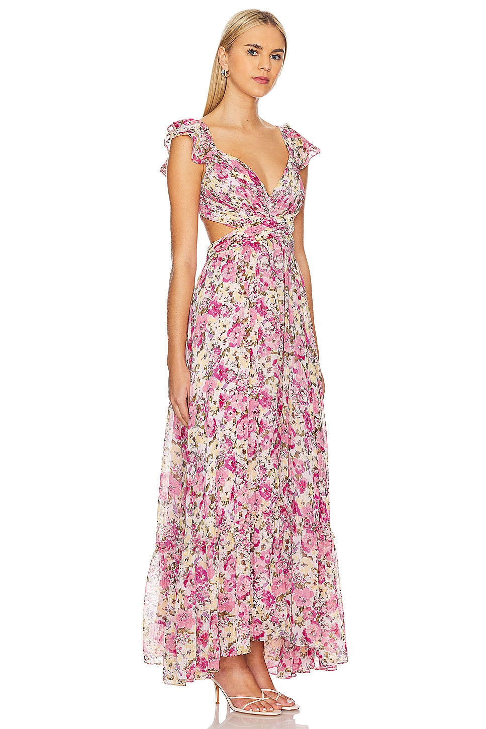 ASTR the Label Primrose Dress in Pink Multi | REVOLVE