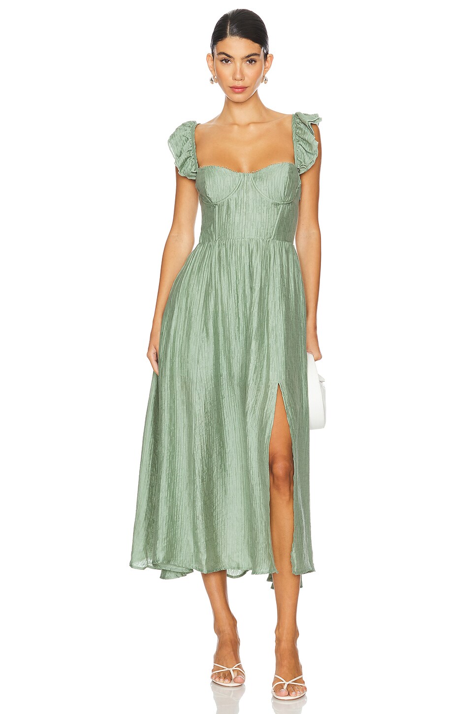 ASTR the Label Wedelia Dress in Sage | REVOLVE