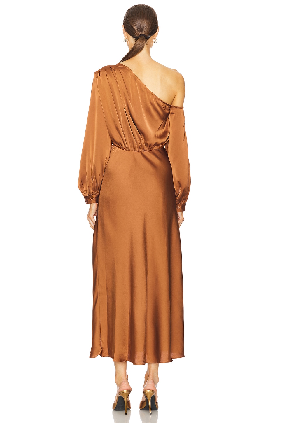 ASTR the Label Elwood Dress in Copper | REVOLVE