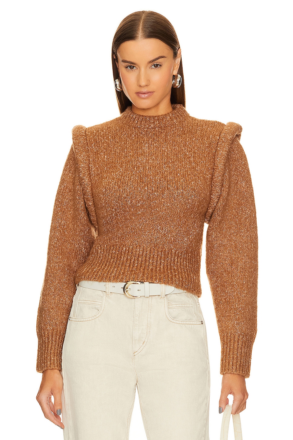 ASTR the Label Luciana Sweater in Camel | REVOLVE