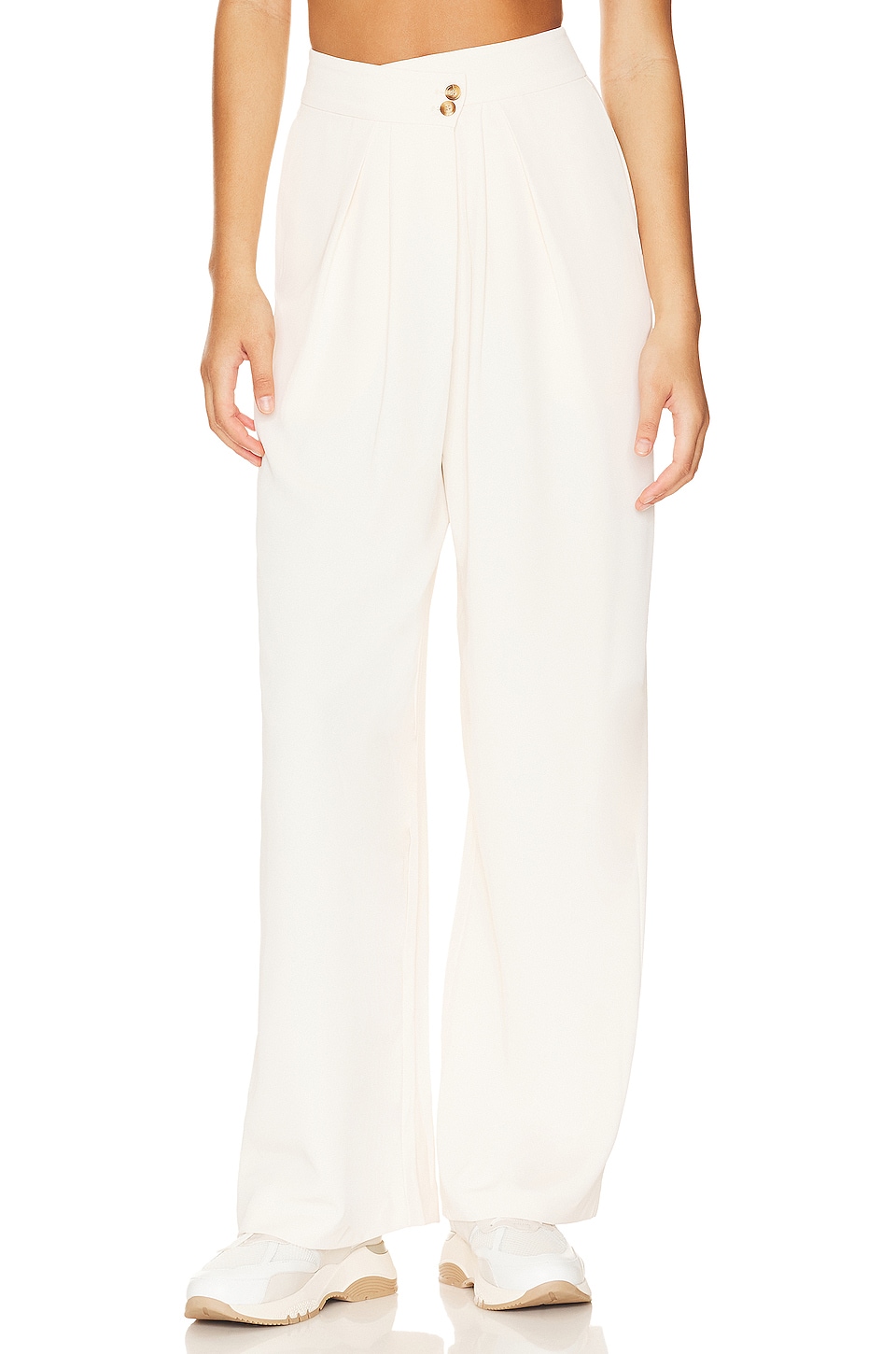 ASTR the Label Boyfriend Pants in Off White | REVOLVE