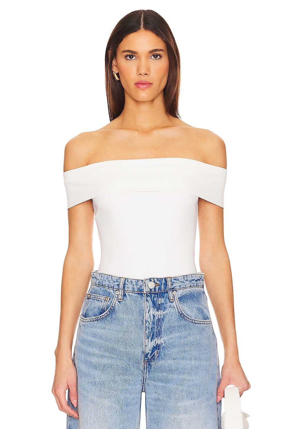 ASTR the Label Mavey Bodysuit in White | REVOLVE