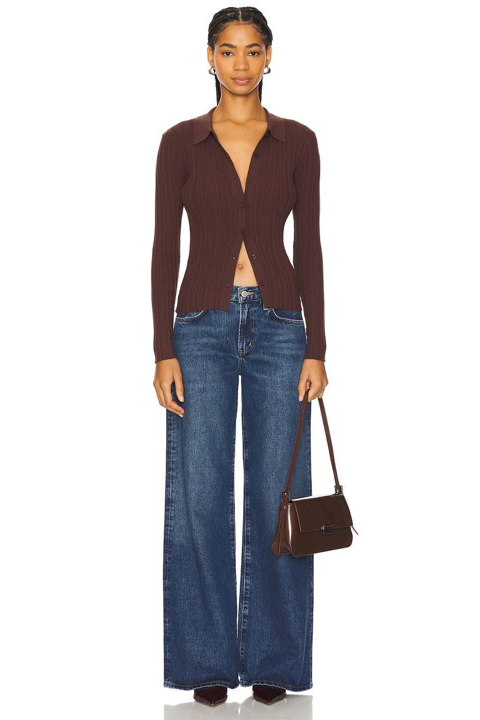ASTR the Label Elliot Top in Brown | REVOLVE