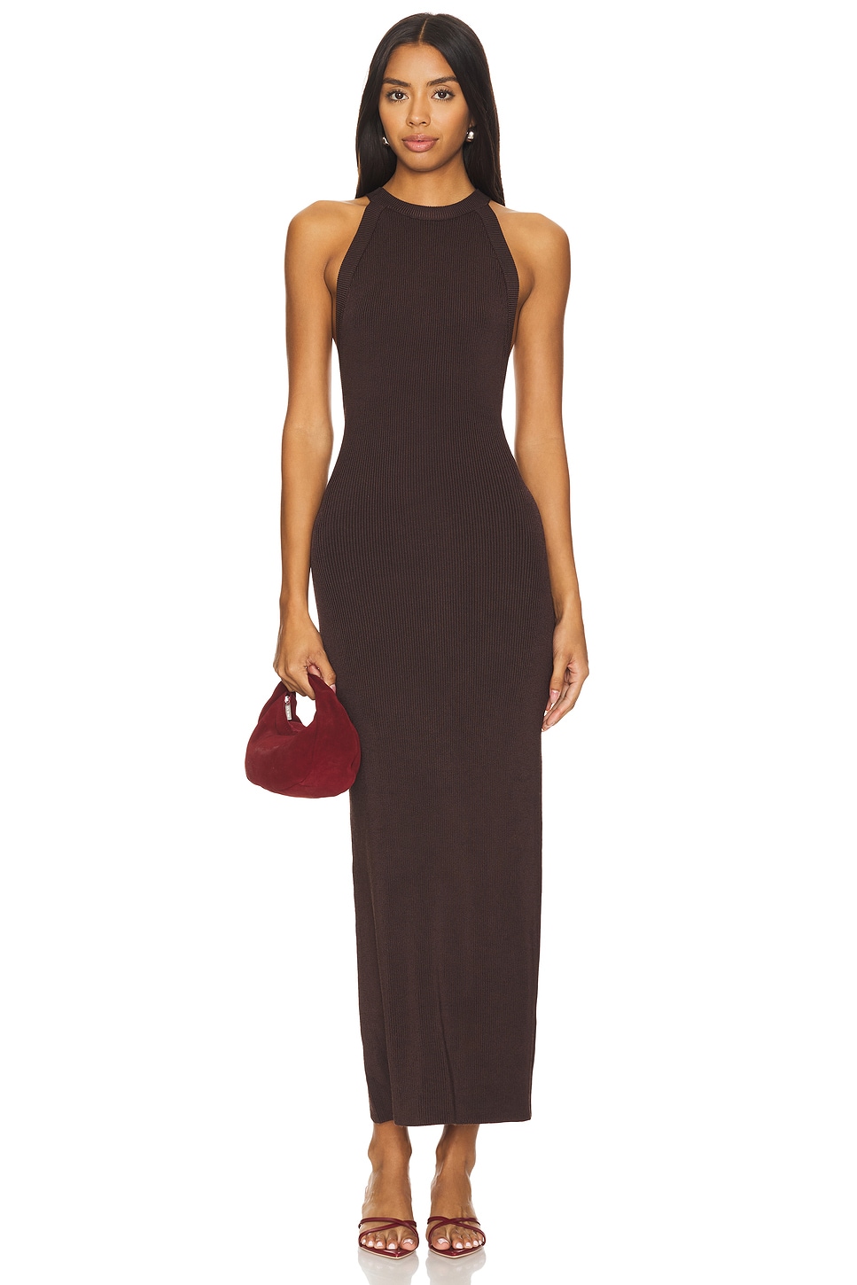 Auteur Studio Bea Dress in Brown | REVOLVE