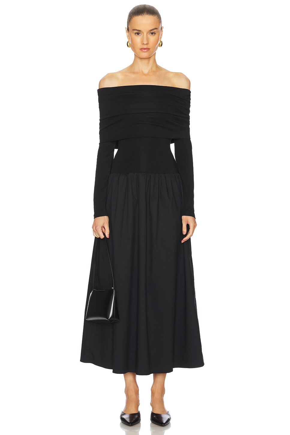 Anna Quan Morgan Dress in Noir & Shade | REVOLVE