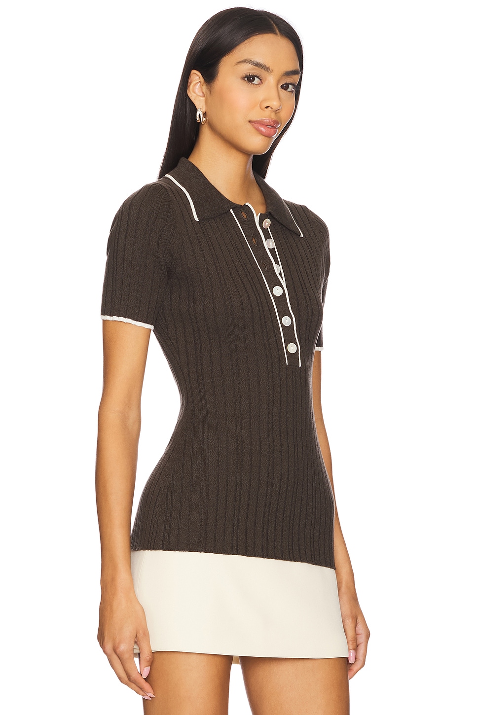 Anna Quan Zora Top in Carob | REVOLVE