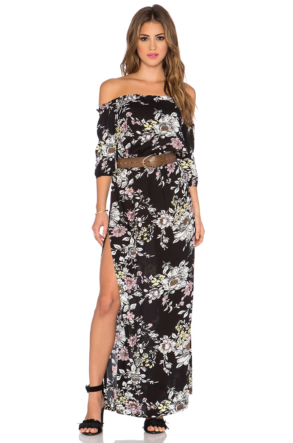AUGUSTE Gypsy Maxi Dress in Night Bloom | REVOLVE