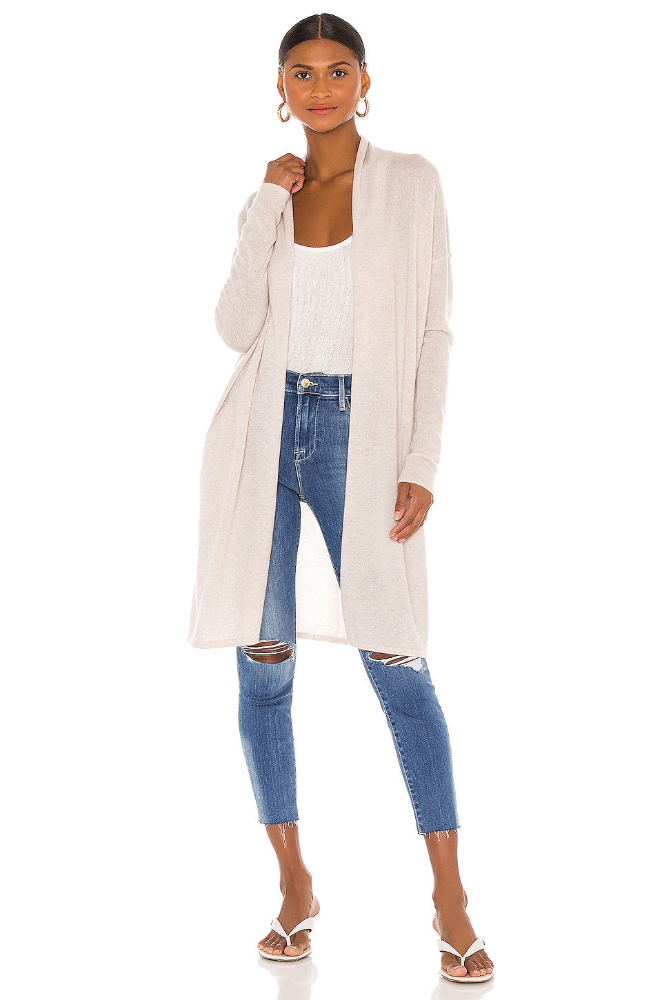 Autumn Cashmere Open Duster With Pockets in Mojave | REVOLVE