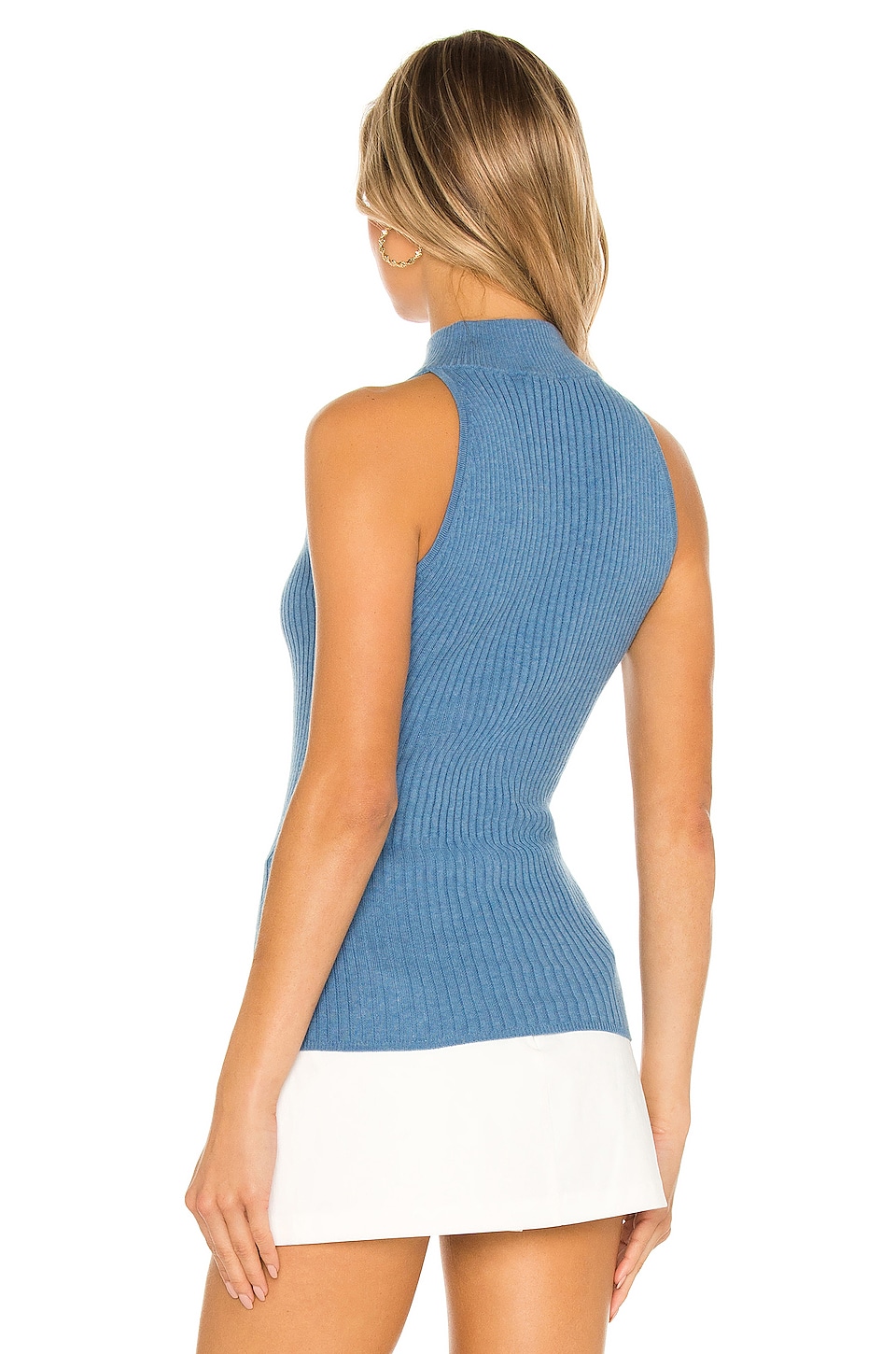 Autumn Cashmere Rib Mock Halter in Overalls | REVOLVE