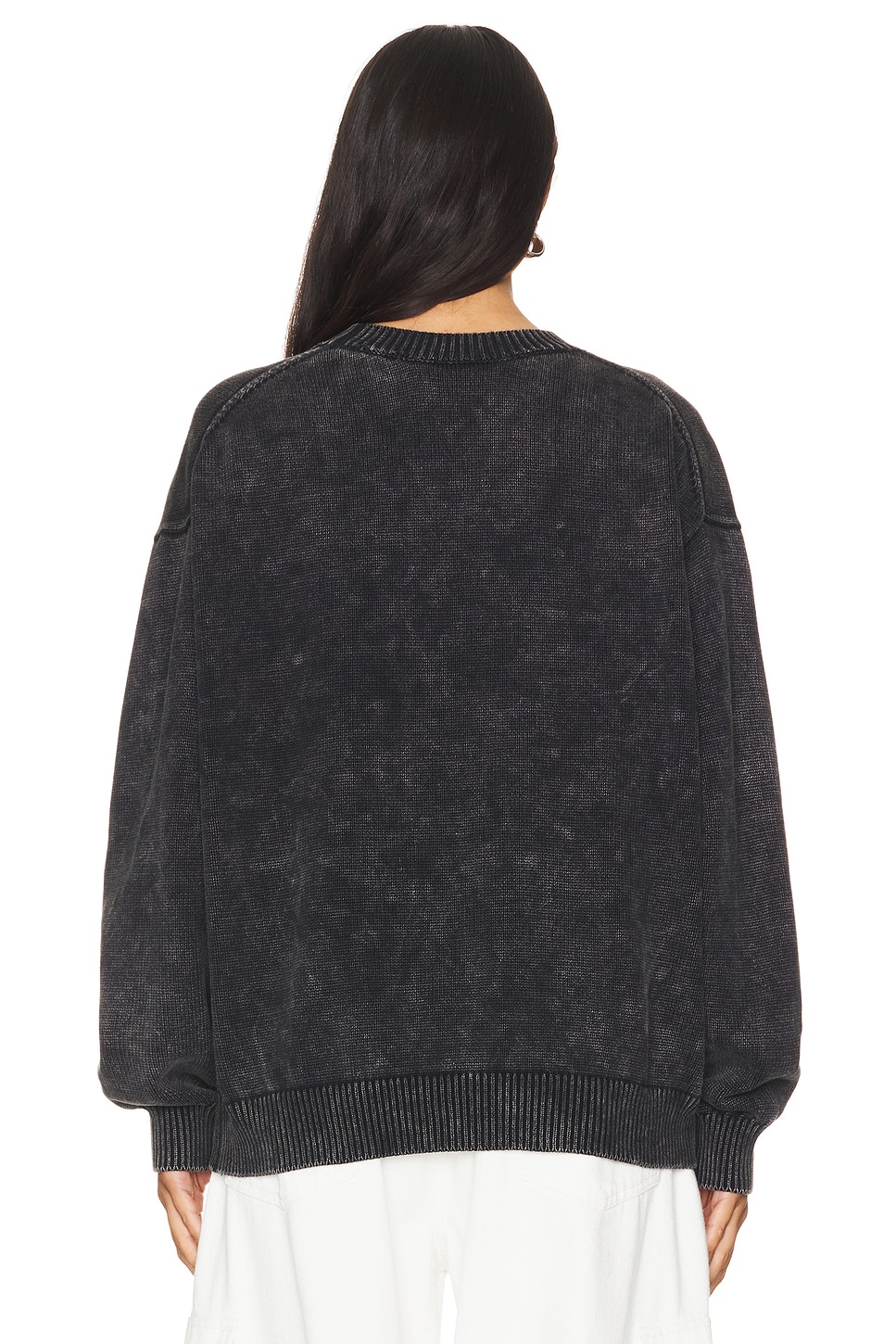 Alexander Wang Oversized Long Sleeve Pullover W Emboss Alexander Wang ...