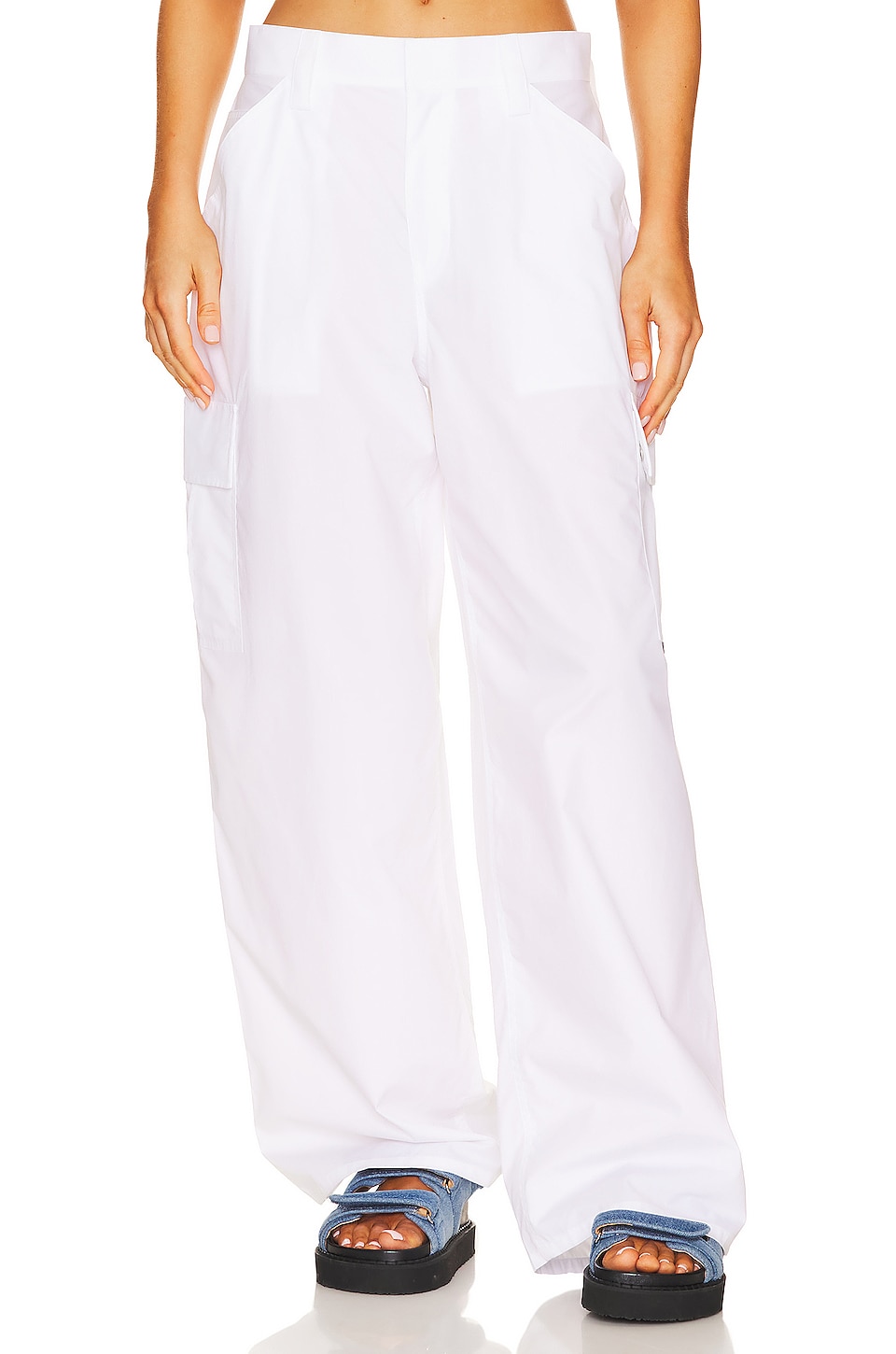 Alexander Wang Cargo Pants in Bright White | REVOLVE