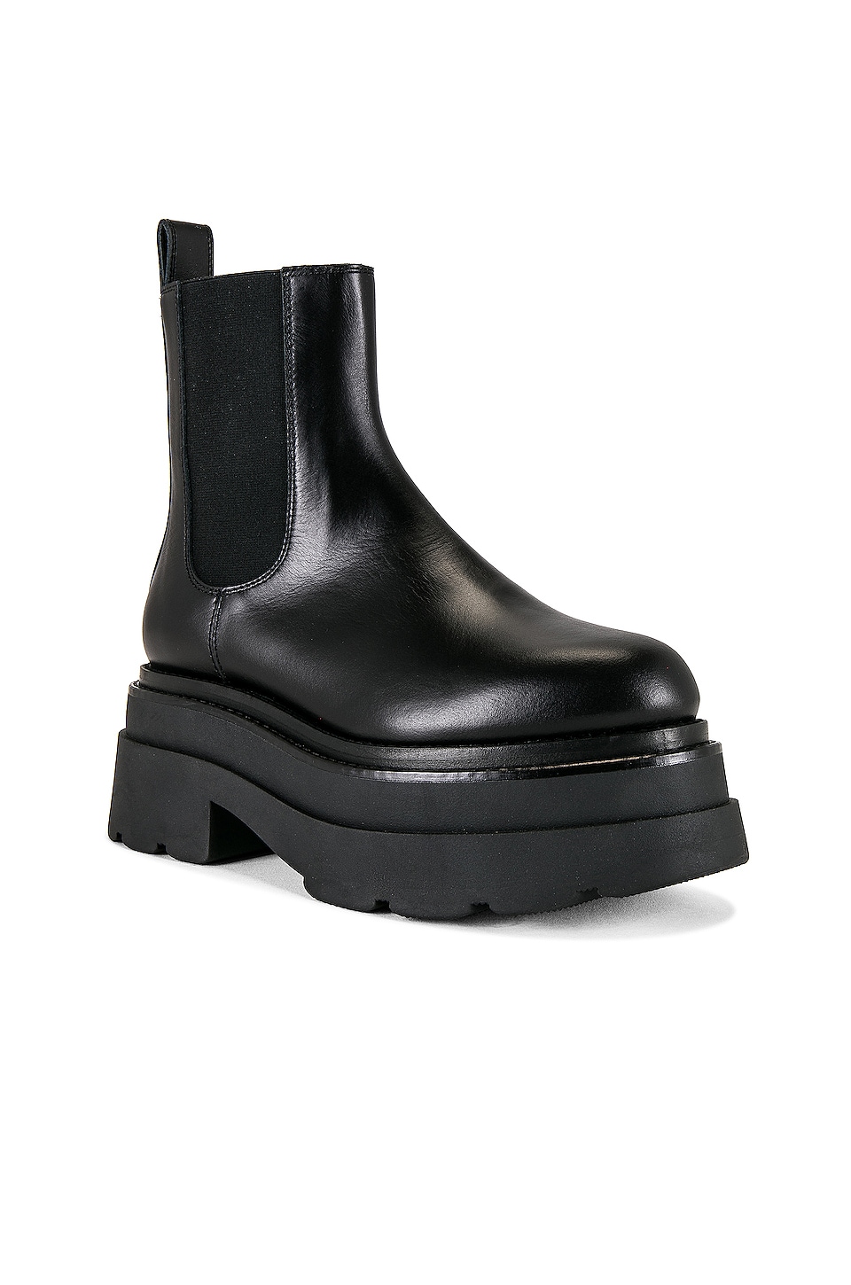 Alexander Wang Carter Platform Chelsea Boot in Black | REVOLVE