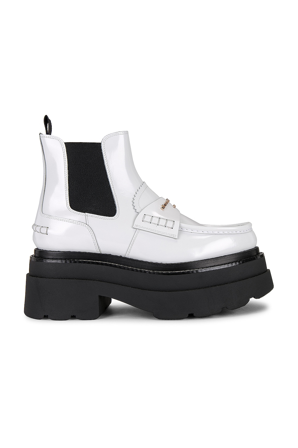 Alexander Wang Carter Platform Boot in Optic White | REVOLVE