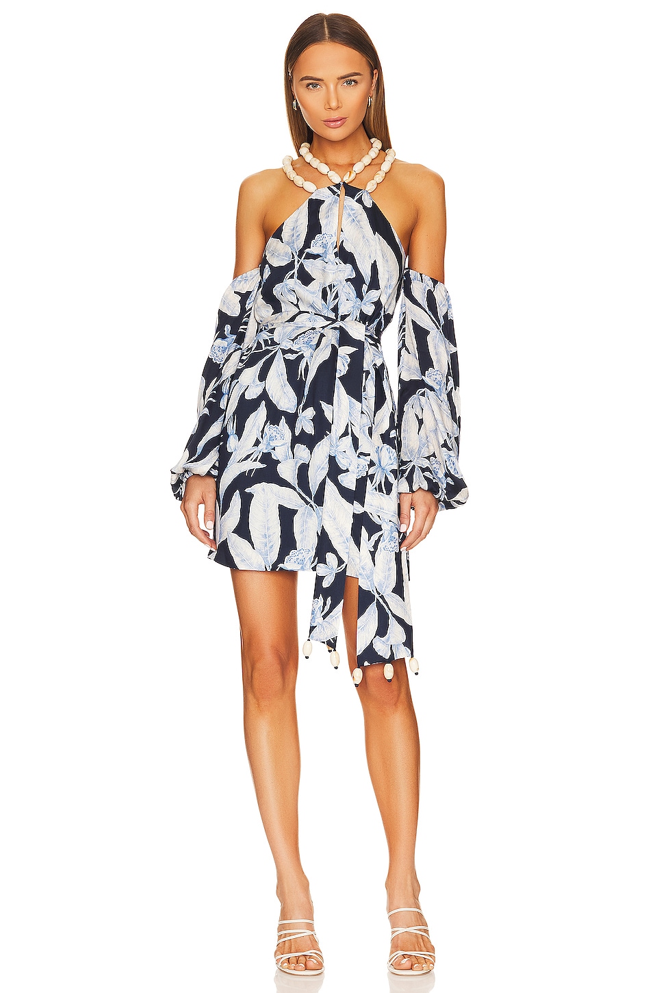 Alexis Kellyn Mini Dress in Maldives Blue | REVOLVE