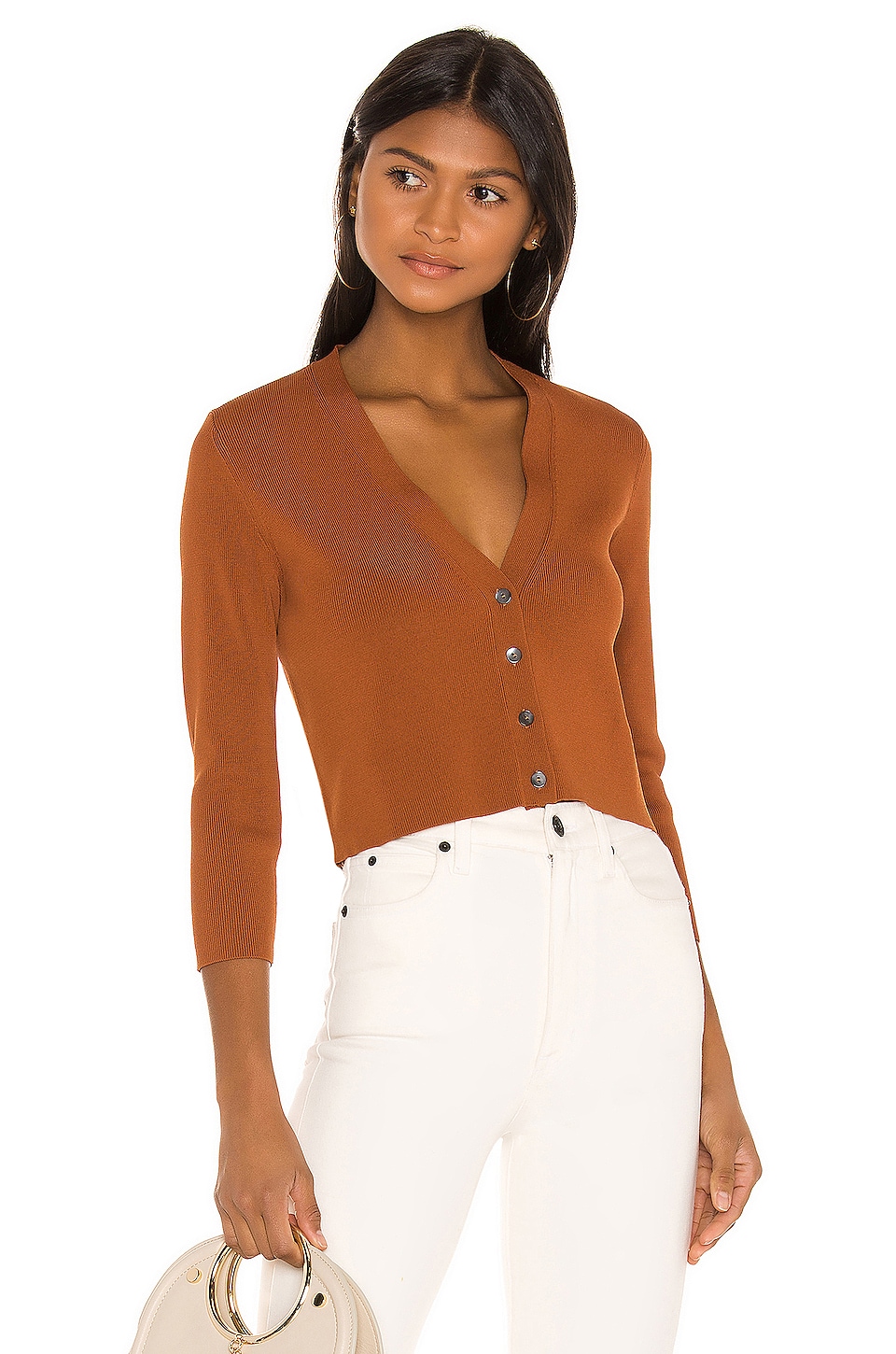 Alexis Petal Top in Rust | REVOLVE