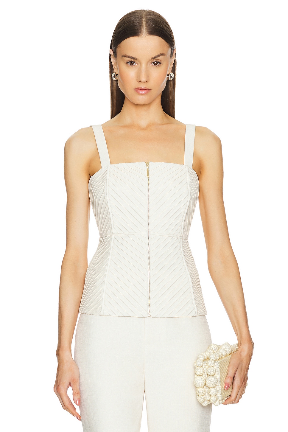 Alexis Irving Top in Ivory | REVOLVE