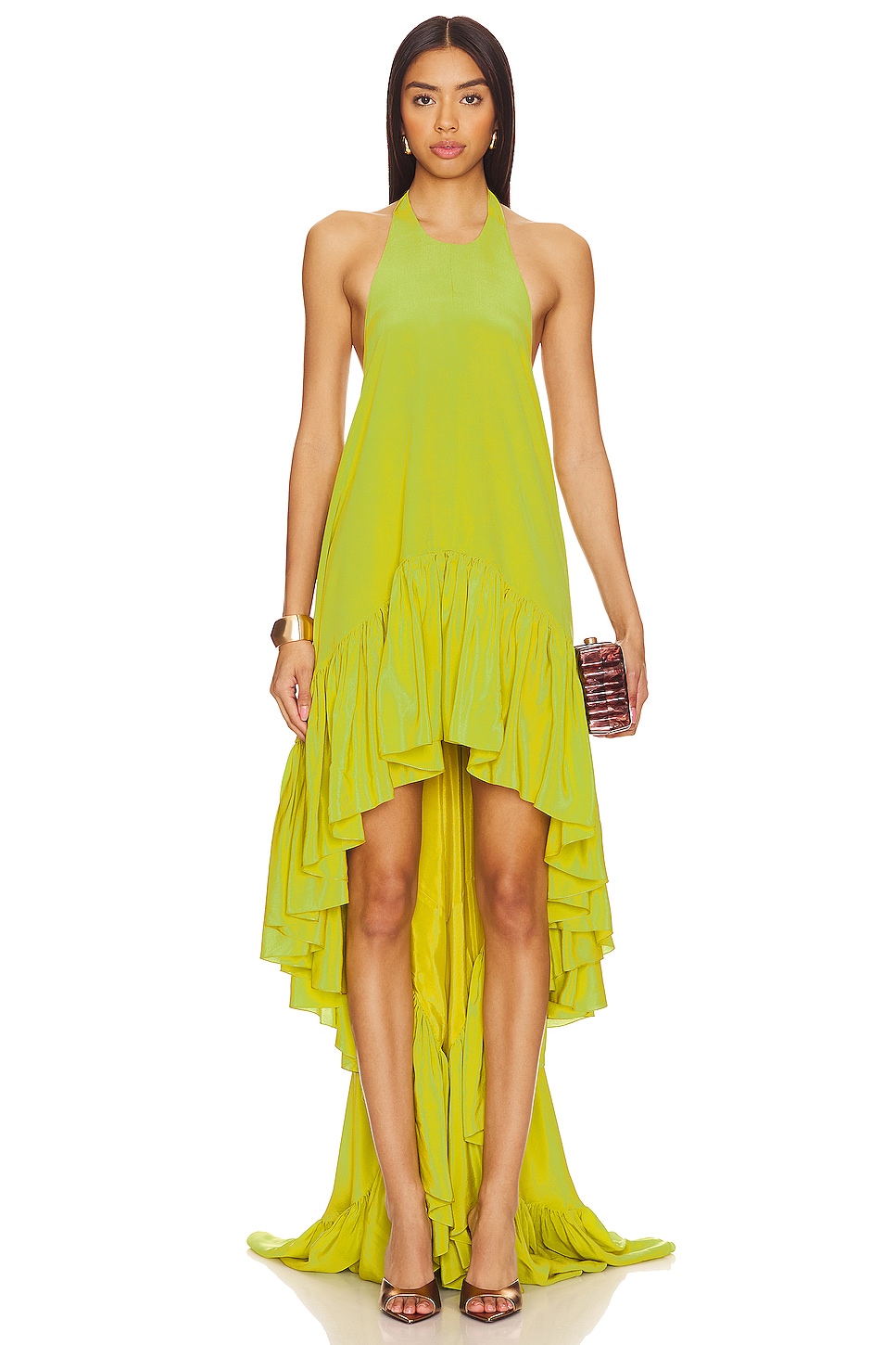 Azeeza Hannah Gown in Pistachio | REVOLVE