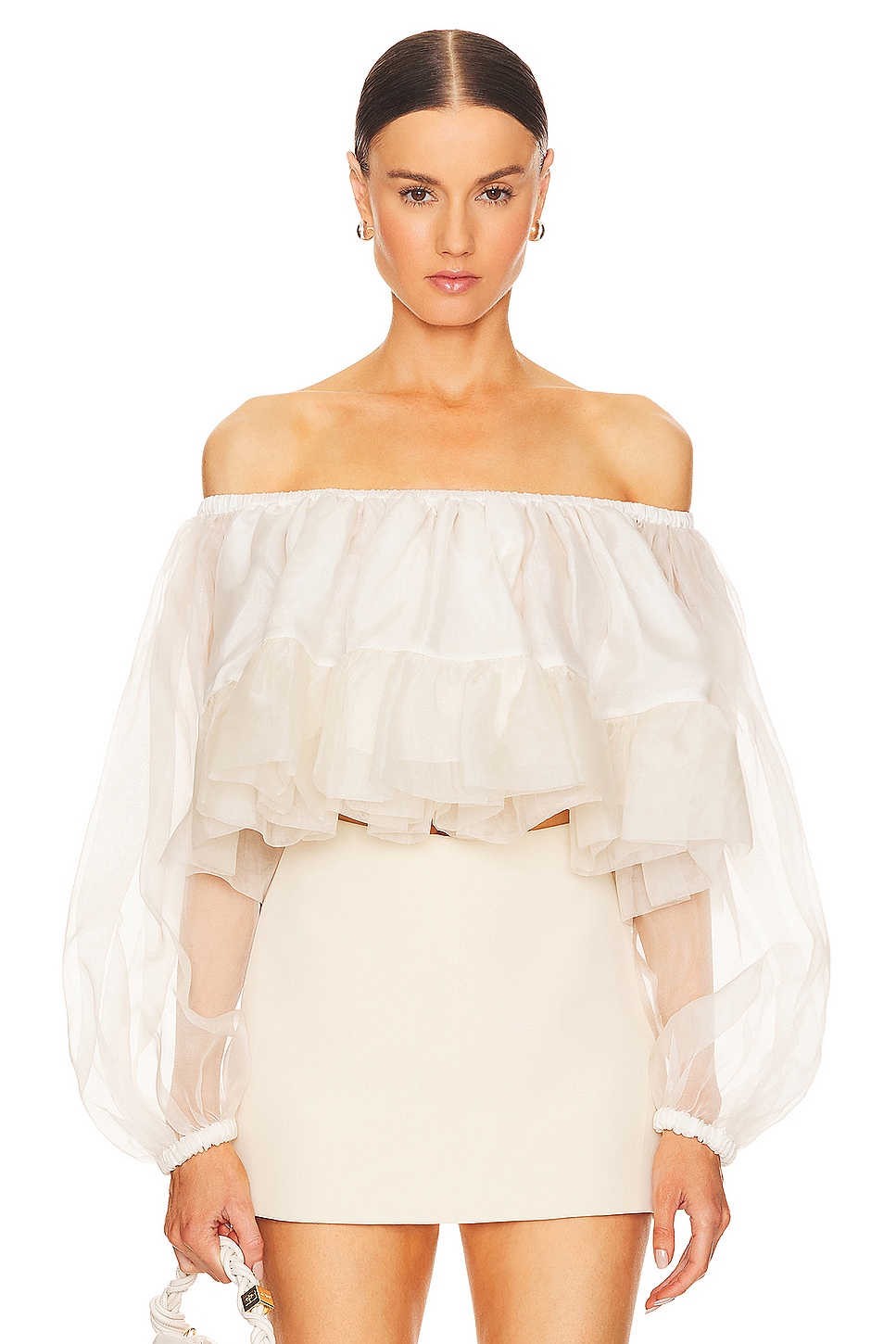 Azeeza Ellie Top in White | REVOLVE