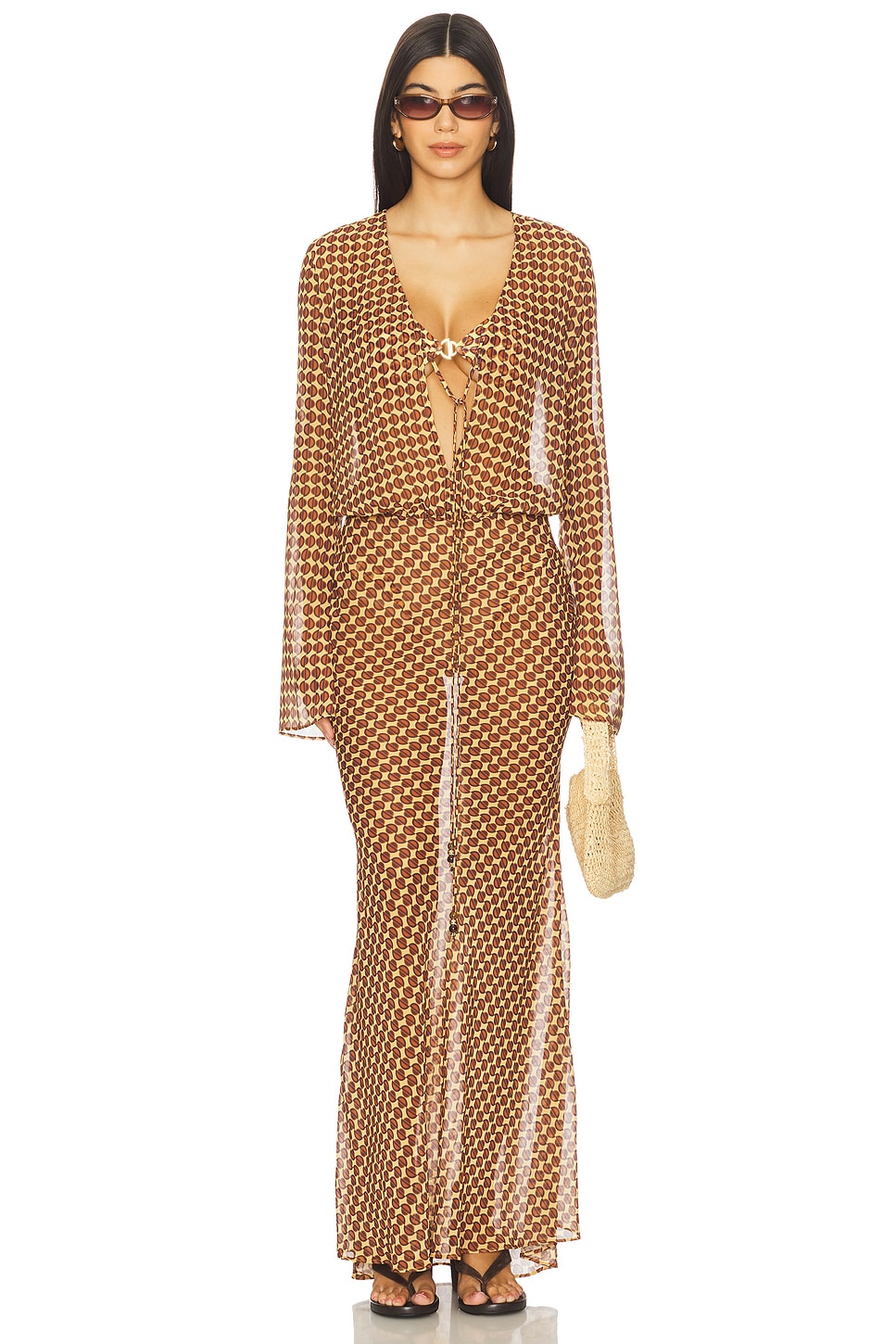 Bananhot ROBE MAXI NEMA en Ogee | REVOLVE