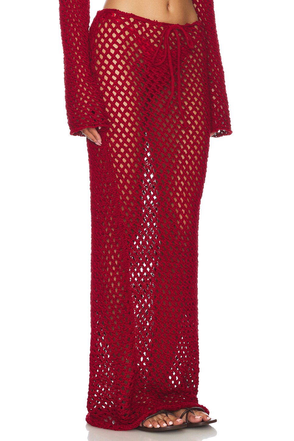 Bananhot Magen Skirt in Red | REVOLVE