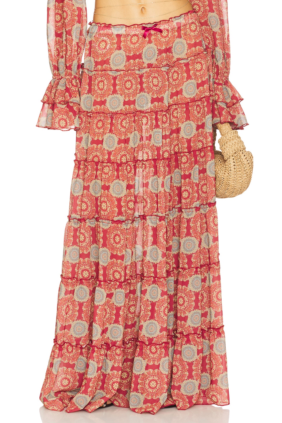 Bananhot Elma Skirt in Paradise Passion | REVOLVE