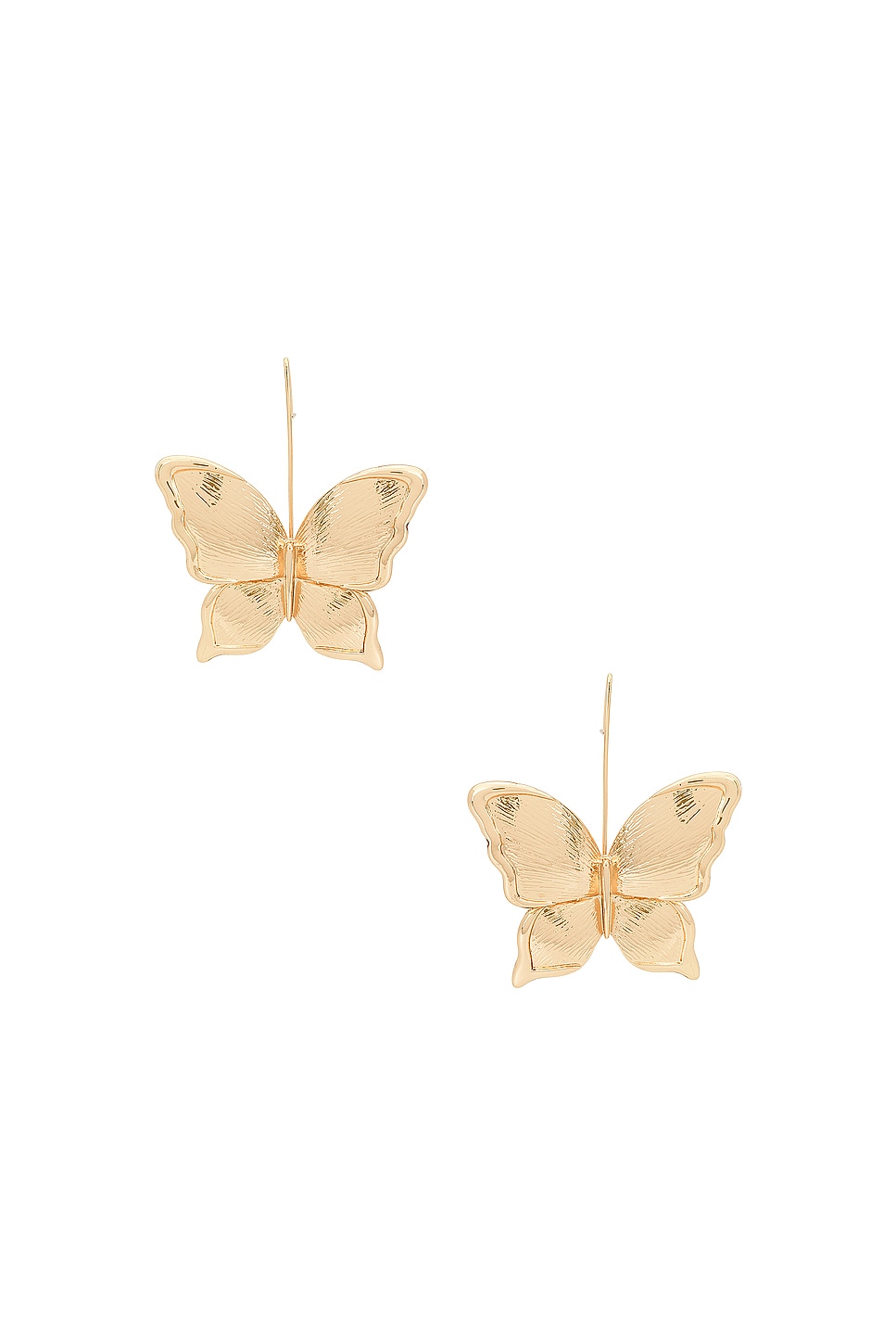 BaubleBar Flutter Away Earrings in Gold | REVOLVE