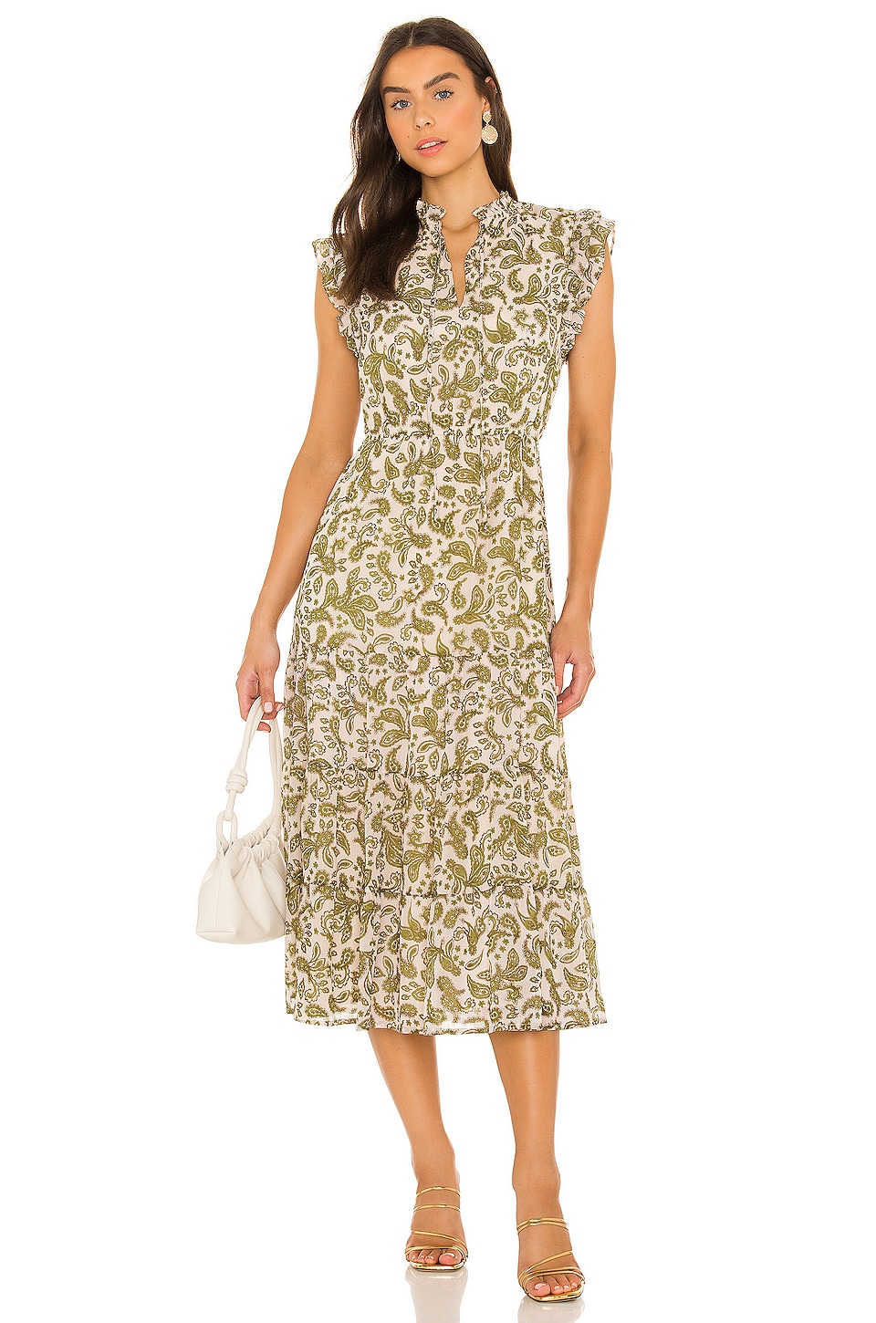 Steve Madden Endless Scroll Dress in Alabaster | REVOLVE