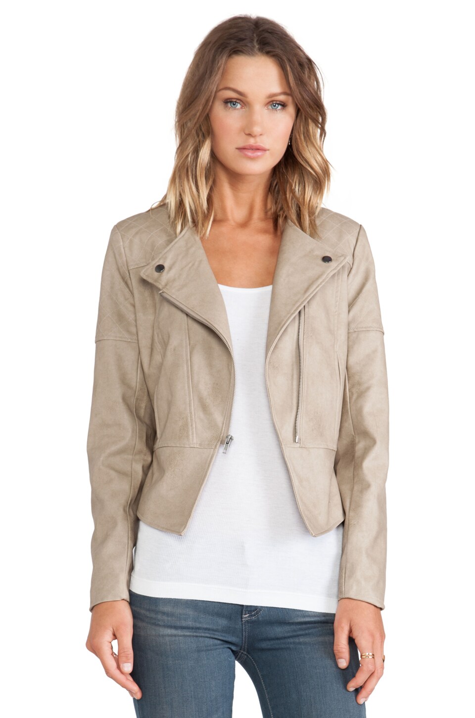 Steve Madden Morse Jacket in Stone | REVOLVE