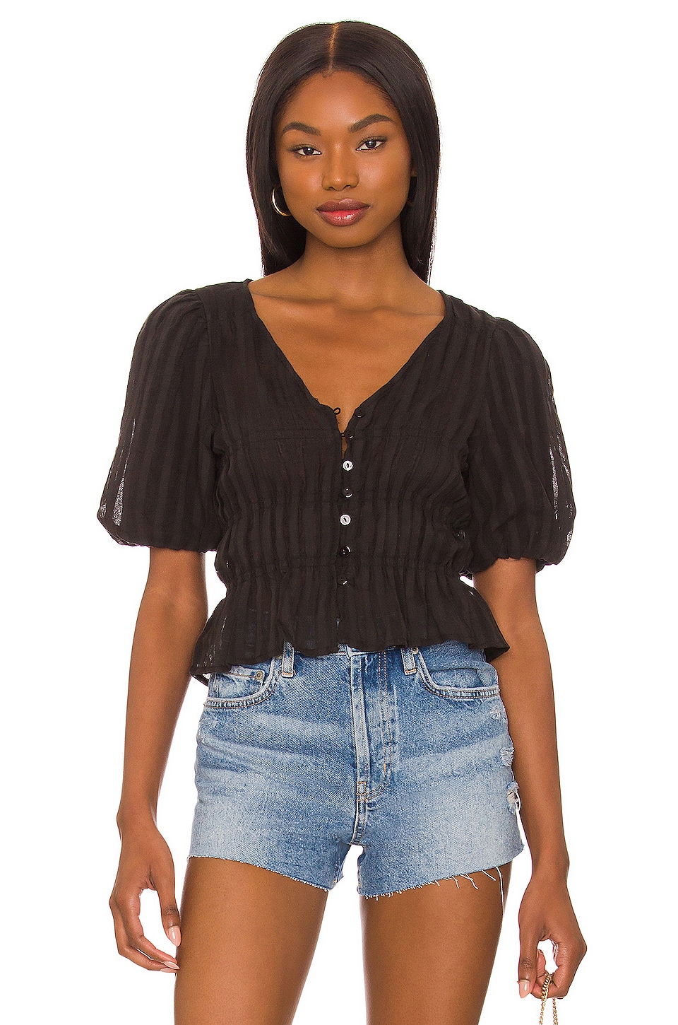 Steve Madden Summer Ting Top in Black | REVOLVE
