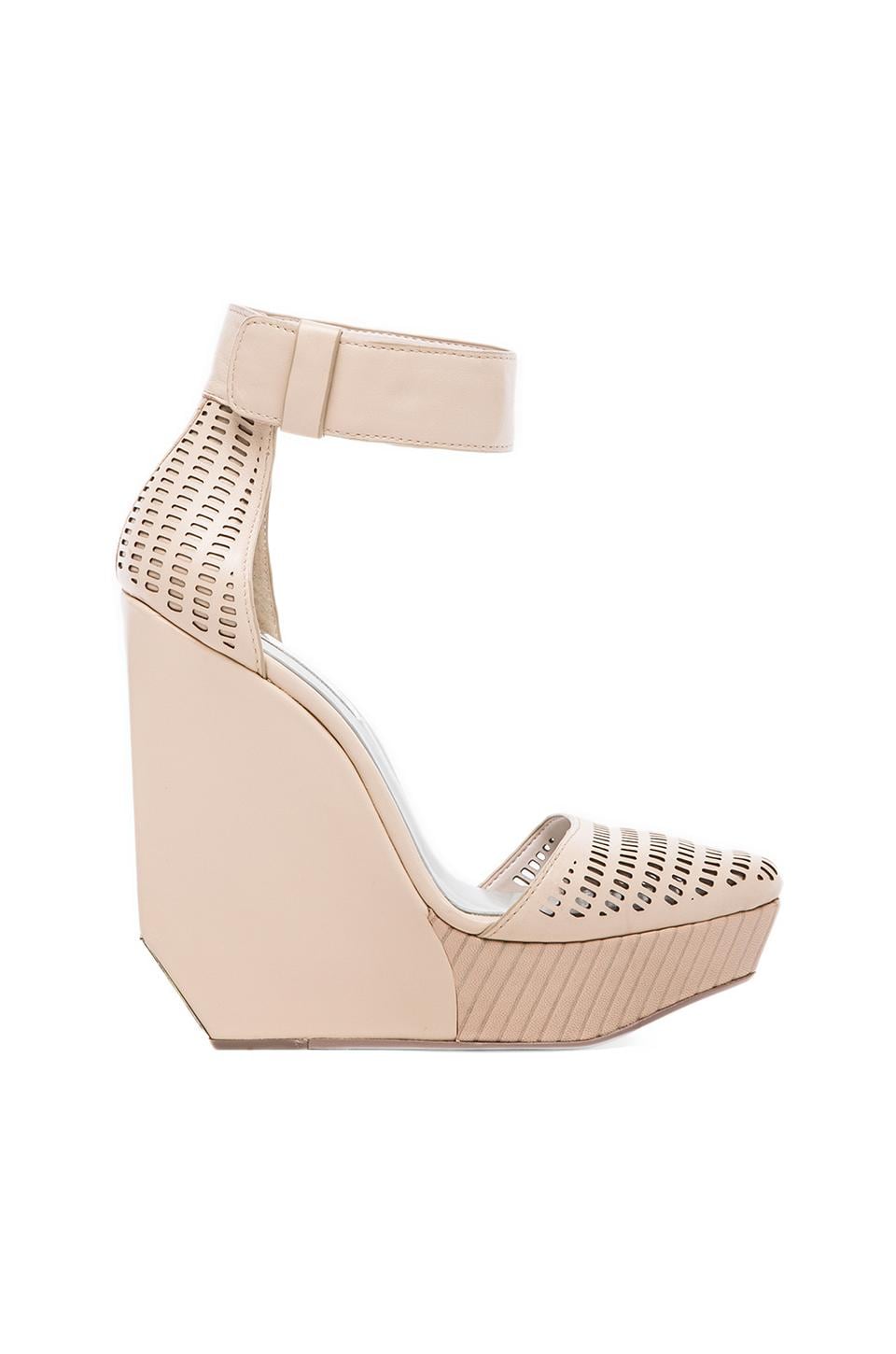 BCBGMAXAZRIA Austin Wedge in Parfait | REVOLVE
