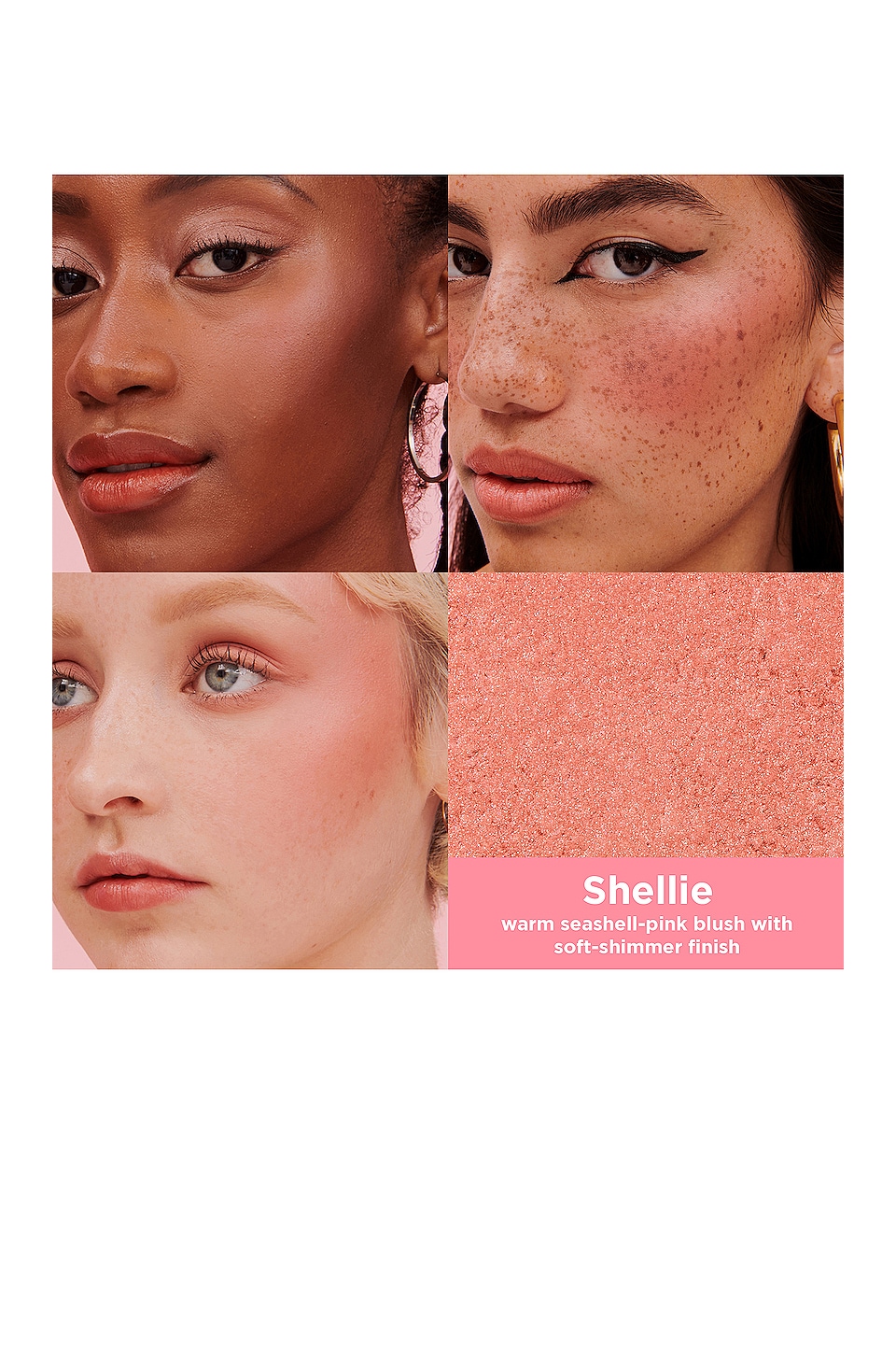 Benefit Cosmetics WANDERful World Silky-Soft Powder Blush in Shellie ...