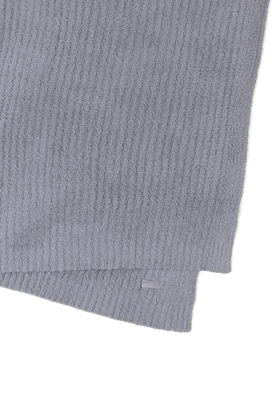 Barefoot Dreams CozyChic Ribbed Throw in Dove Gray | REVOLVE