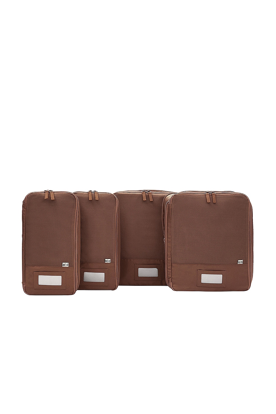 BEIS The Compression Packing Cubes 4pc in Maple | REVOLVE