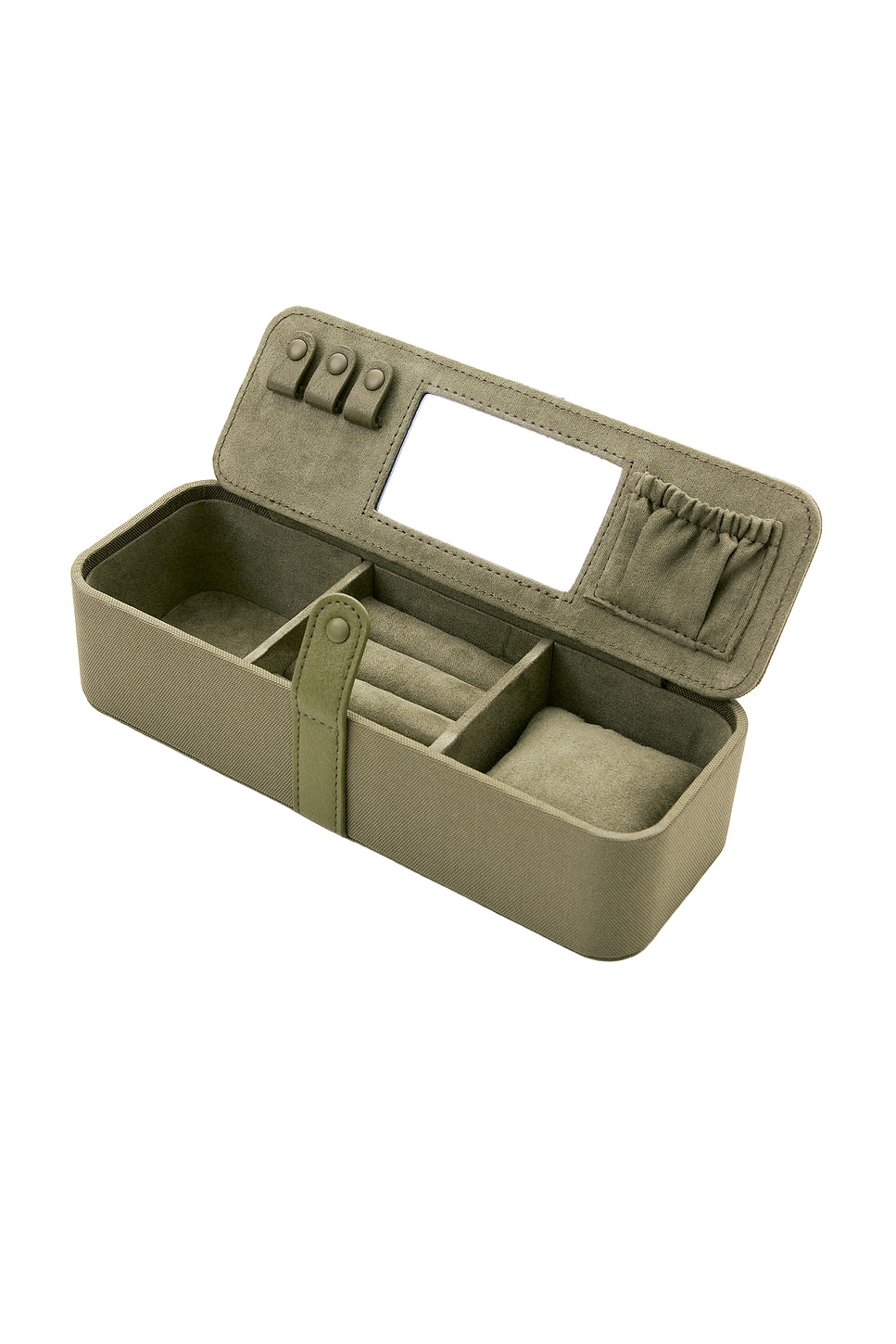BEIS The Jewelry Case in Olive | REVOLVE