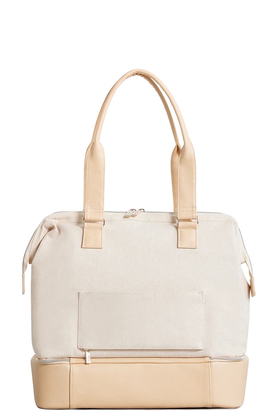 BEIS The Mini Weekend Bag in Beige | REVOLVE