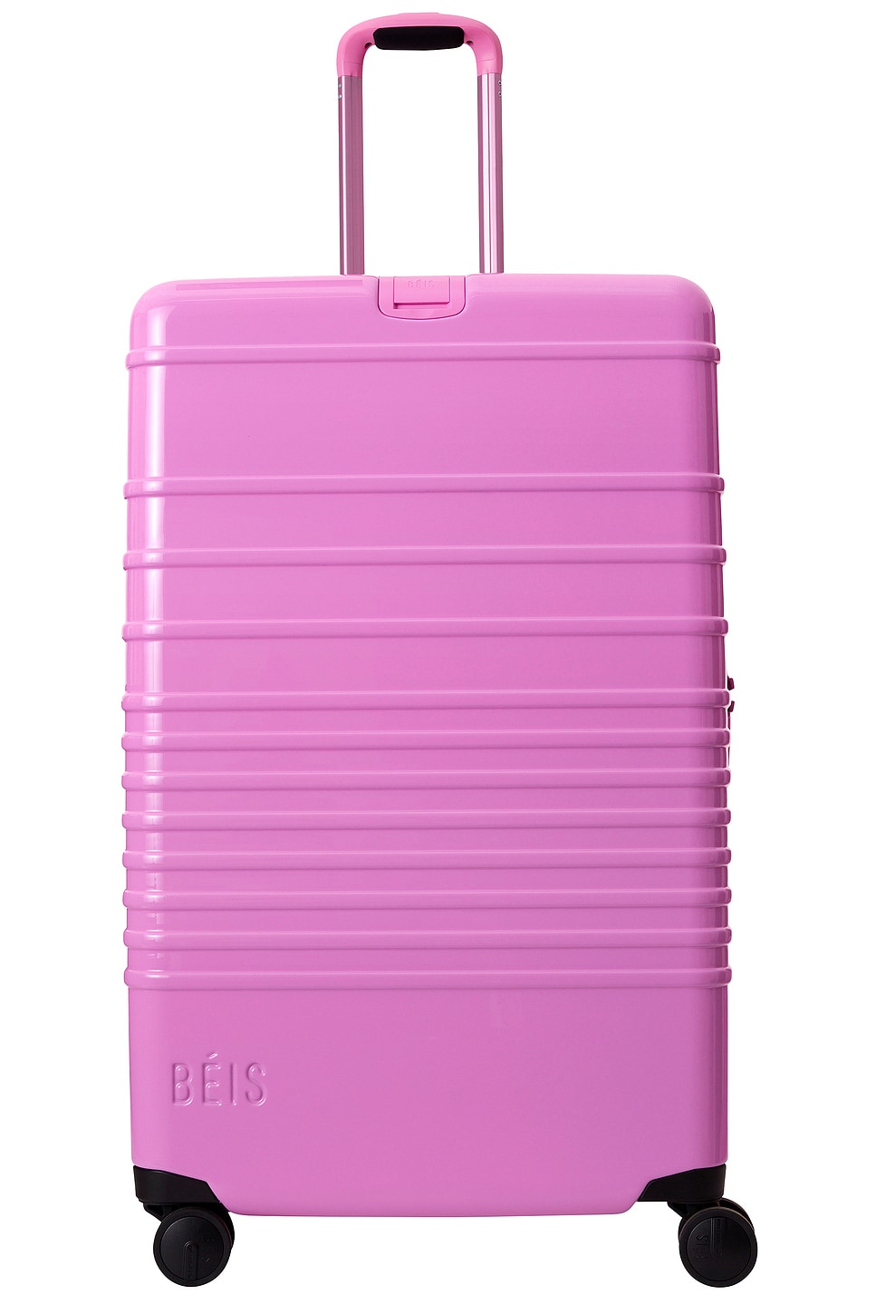 BEIS Large Check-in Roller in Berry Glossy | REVOLVE