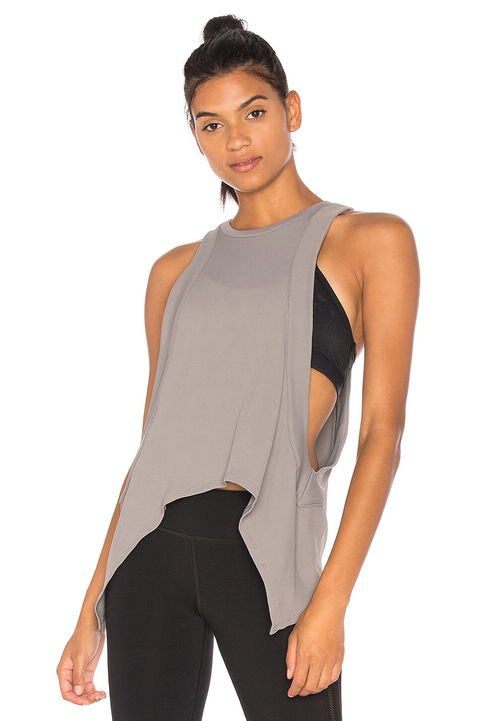 BELOFORTE Bethany Tank in Muddy Grey | REVOLVE