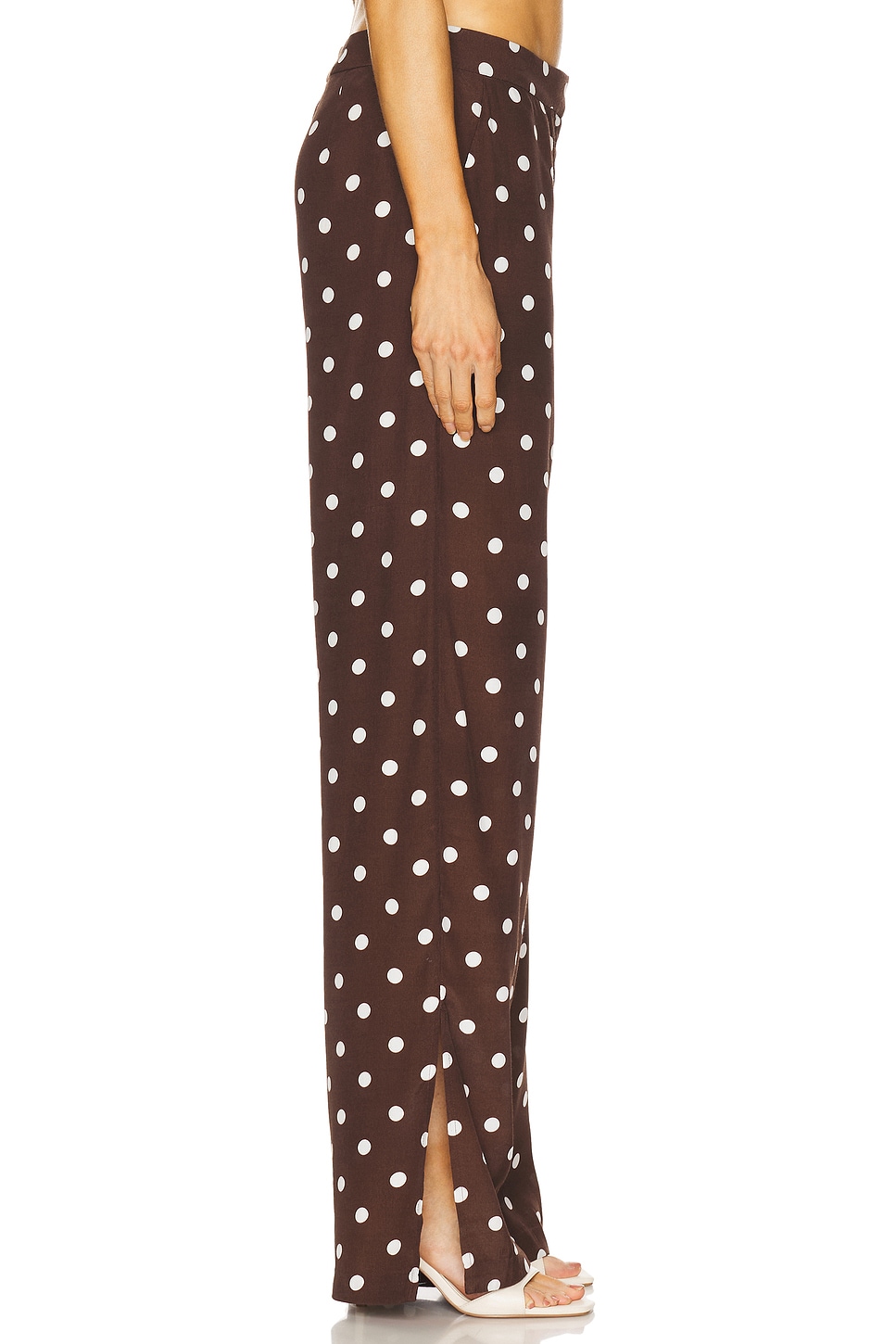HEMANT AND NANDITA Pant in Brown & White | REVOLVE