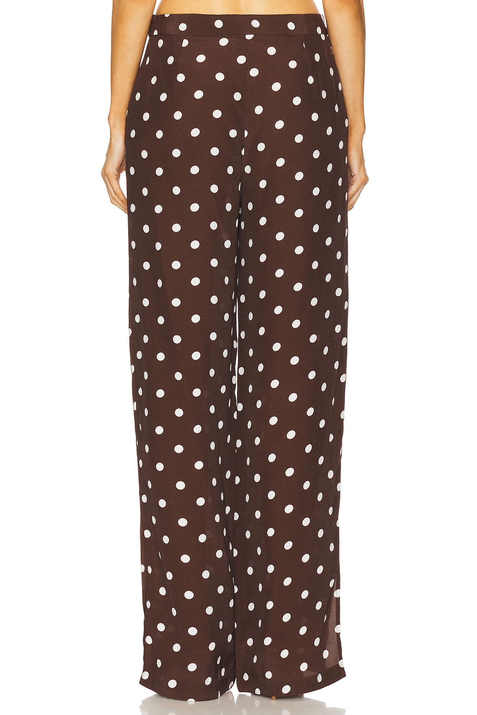 HEMANT AND NANDITA Pant in Brown & White | REVOLVE