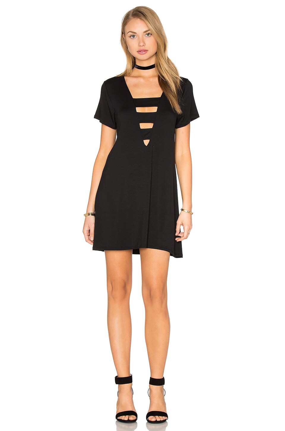 Benjamin Jay Cori Shirtdress in Black | REVOLVE