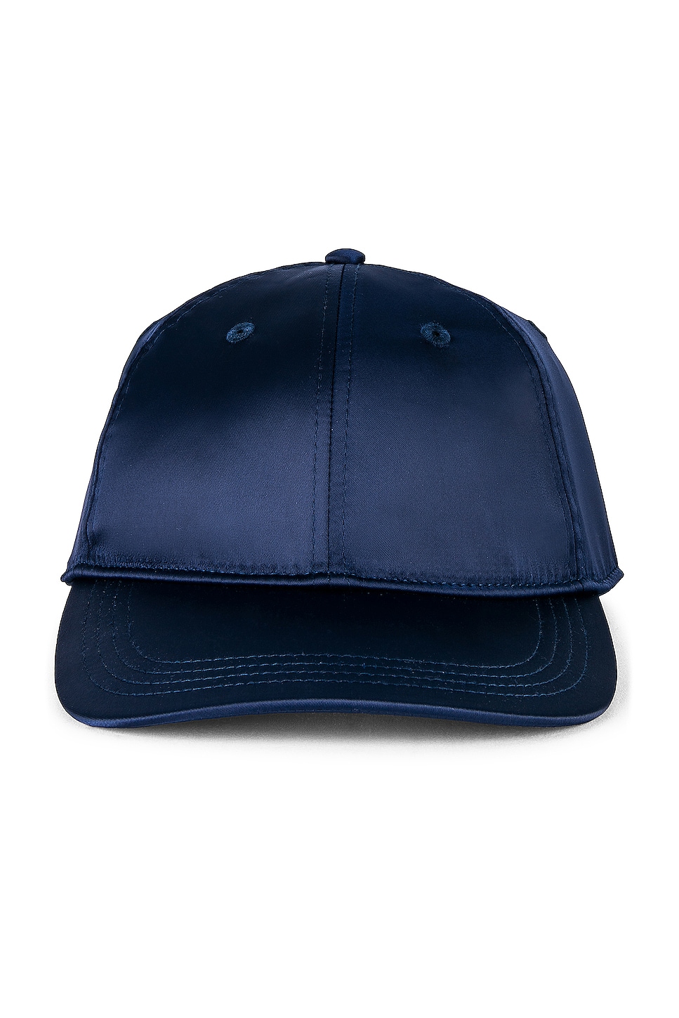 BEVERLY HILLS x REVOLVE Baseball Hat in Blue Satin | REVOLVE