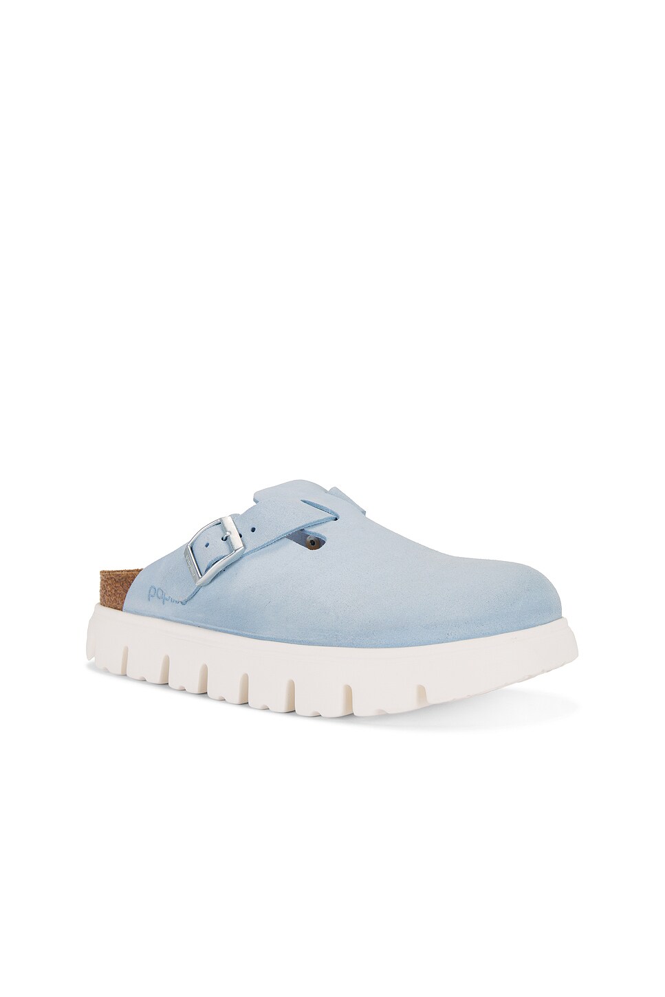 BIRKENSTOCK Boston Chunky Clog in Baby Blue | REVOLVE